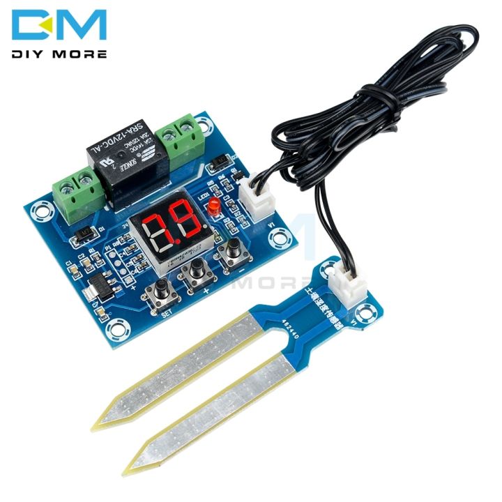 diymore Bảng Mô-đun Cảm Biến Đất Điều Khiển Độ Ẩm XH-M214 DV 12V 10A ...