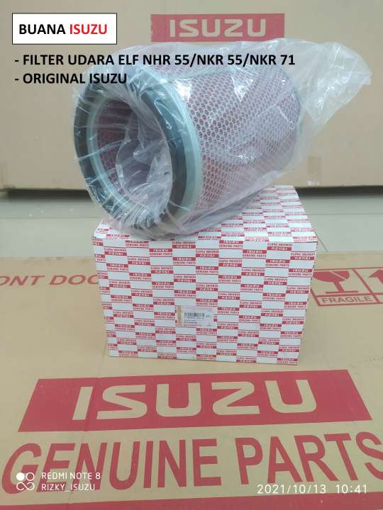 Filter udara elf NHR 55 NKR 66 NKR 71 ORIGINAL ISUZU MADE IN INDONESIA ...