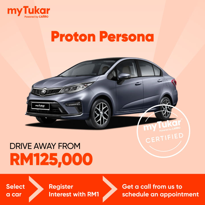 Proton Persona — Register your interest with just RM1 | Lazada