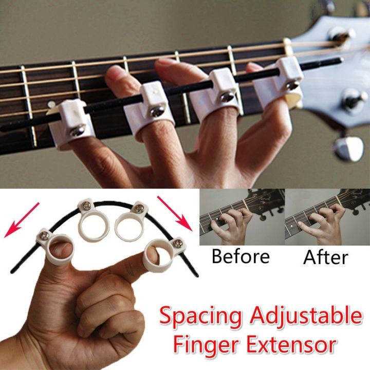 【Ready Stock】Adjustable Spacing Finger Extensor Guitar Trainer For ...