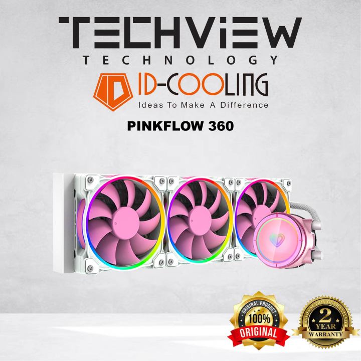 ID COOLING PINKFLOW 360 ARGB AIO WATER COOLING [LIQUID COOLER] | Lazada
