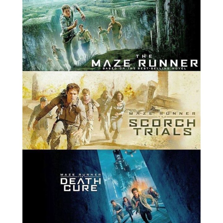 The Maze Runner เมซ รันเนอร์ ภาค 1-3 DVD Master พากย์ไทย | Lazada.co.th