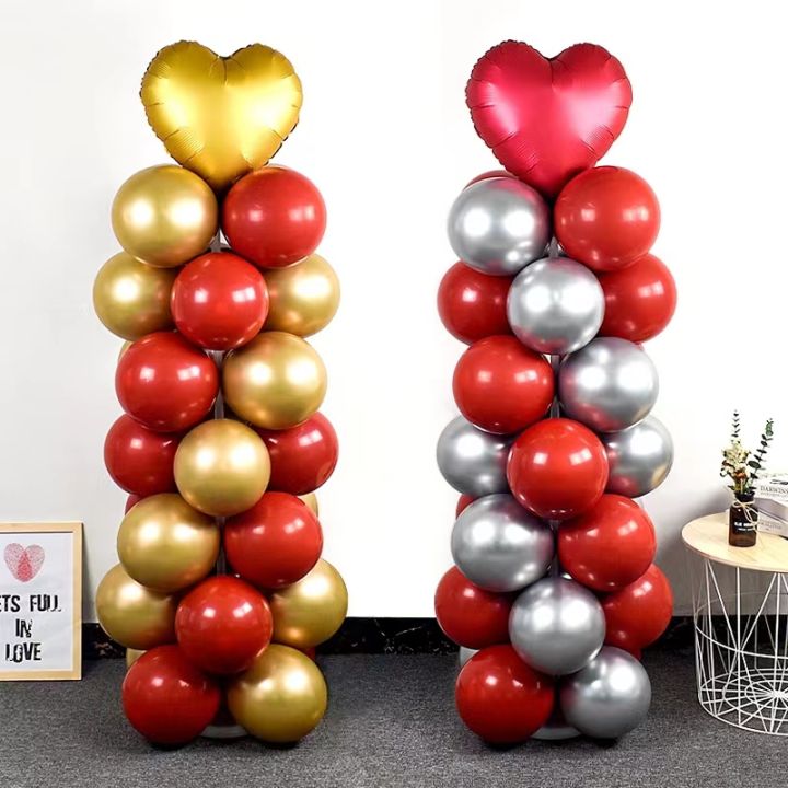 Balloons For Birthday Party Balloon Column Floor Stand Holder Arch Kit ...