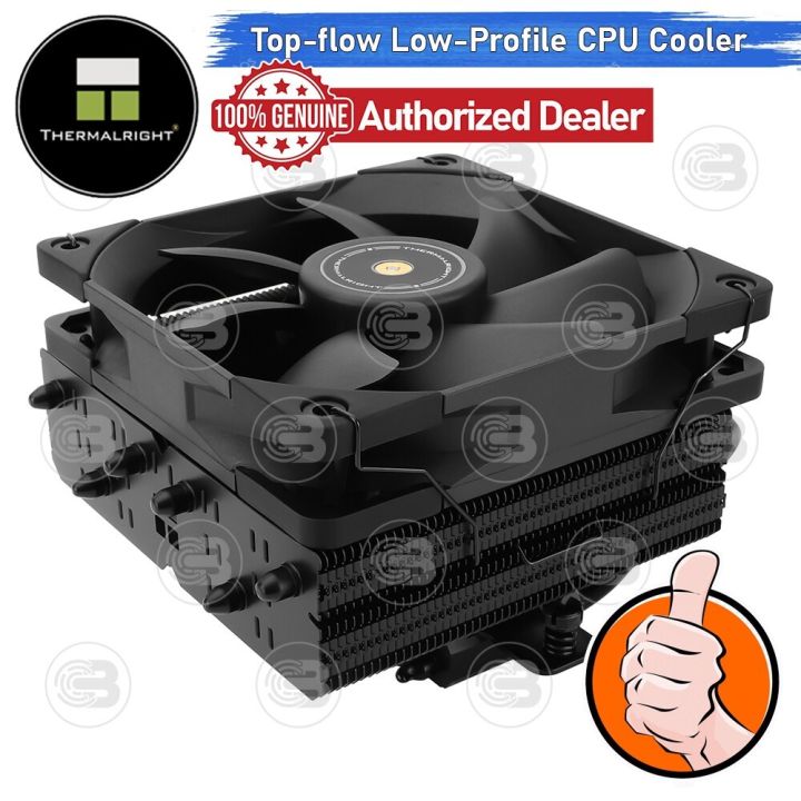 [CoolBlasterThai] Thermalright SI-100 Black Low-Profile CPU Cooler with ...