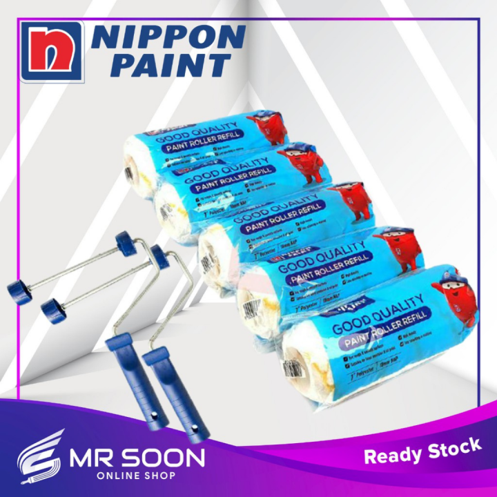 NIPPON PAINT 7" Polyester Roller Refill/ Roller Refill Cat/Cat Roller ...