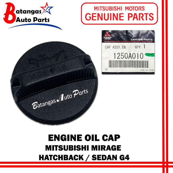 GENUINE ENGINE OIL CAP MITSUBISHI MIRAGE HATCHBACK / G4 SEDAN | Lazada PH