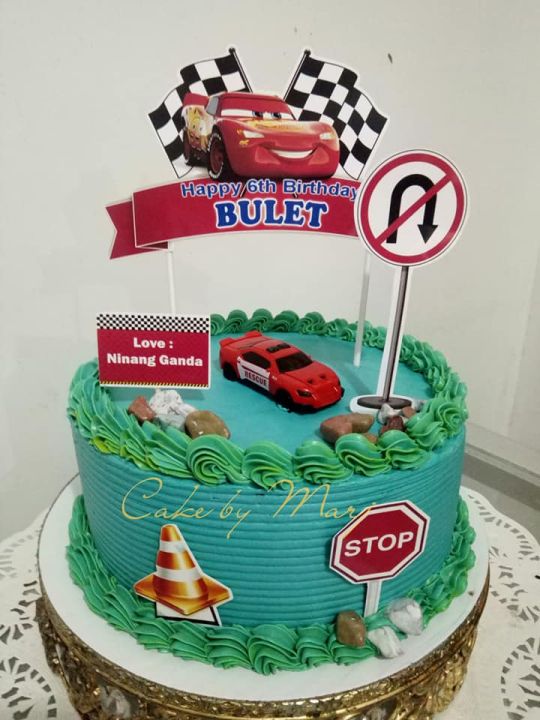 Cars Theme Cake Topper | Lazada PH