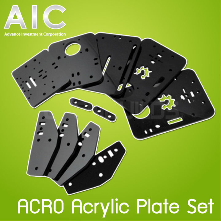 ACRO Acrylic Plate 1 ชุด 11 แผ่น สำหรับชุดเคลื่อนที่ Openbuilds ACRO ...