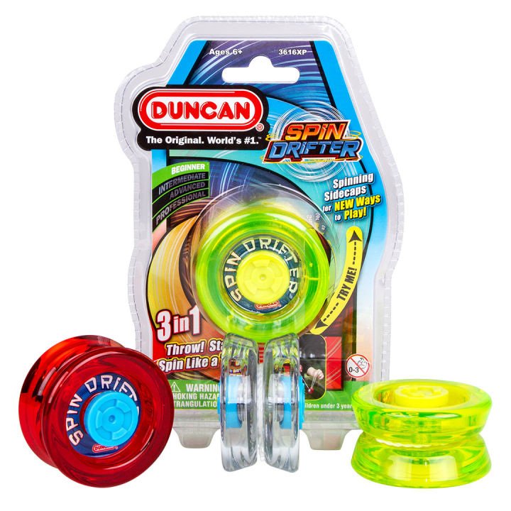 Duncan Spin Drifter 2 in 1 Yo-Yo comes with Fidget Spinner toys for ...