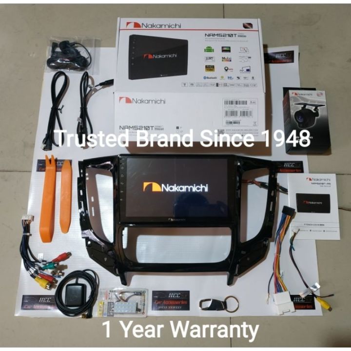 Strada Triton Nakamichi 9" Android Head Unit Stereo 2016 2017 2018 2019 ...