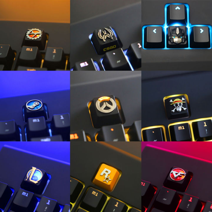 Unique Keycap Key Shike Personalized Relief Zinc Aluminum Alloy Metal ...