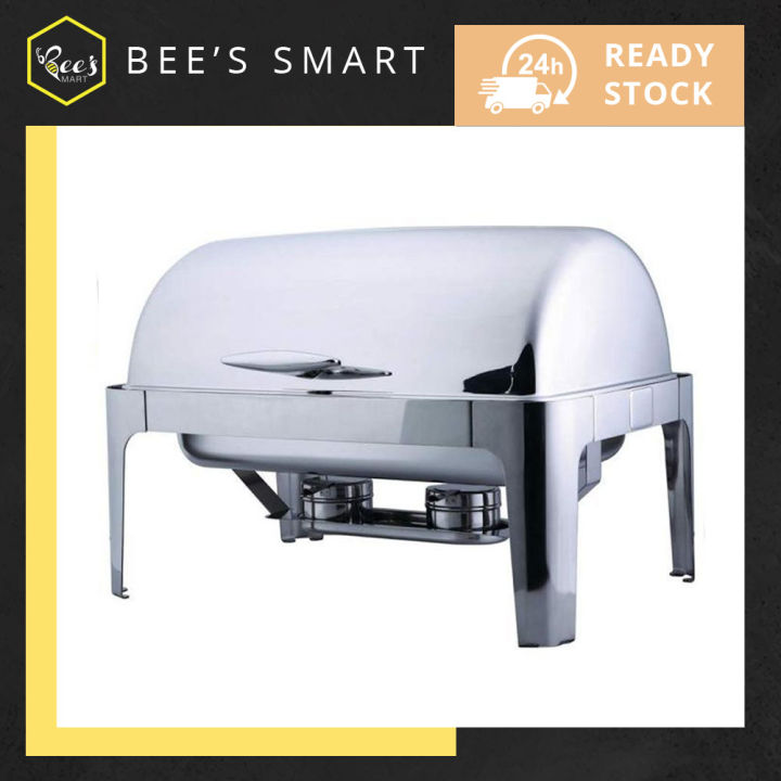 SQ ROLL TOP CHAFING DISH Buffet set food pan food tray Warmer serving ...