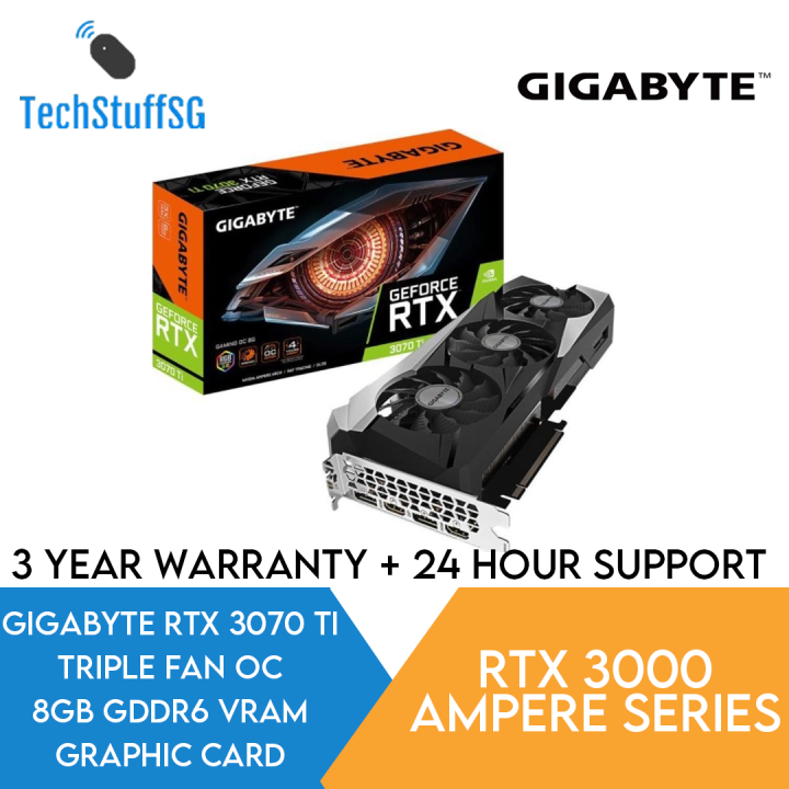 [Ready Stock] Gigabyte GeForce RTX™ 3070 Ti GAMING OC 8G VRAM Graphics ...