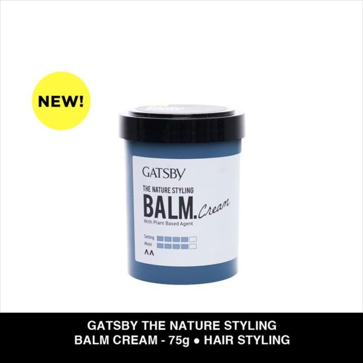 Gatsby The Nature Styling Balm Cream (Biru) 75 g | Lazada Indonesia
