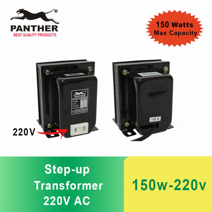 Panther 150w-220v Step-up Transformer 150 Watts Input 110VAC Output ...