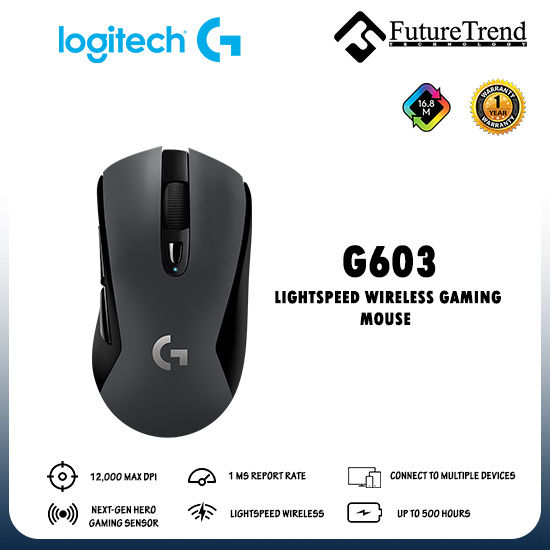 Logitech G603 LIGHTSPEED™ Wireless Gaming Mouse | Lazada
