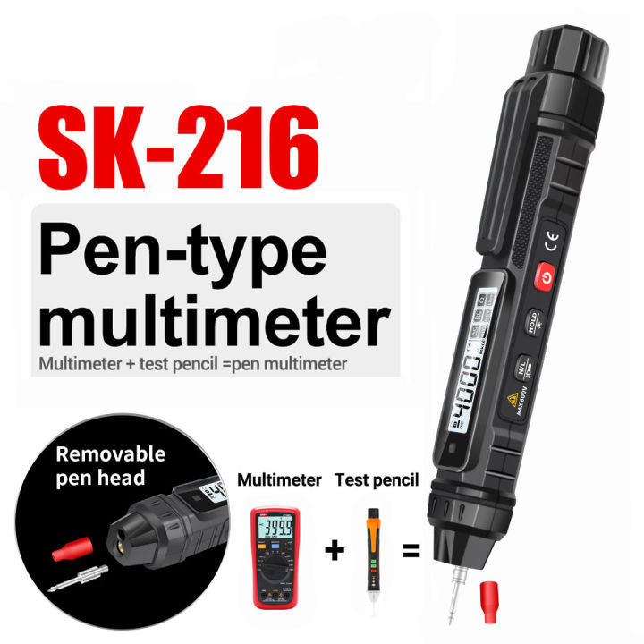 Smart Sensor 2in1 Electric Test Pen Digital Multimeter Professional ...