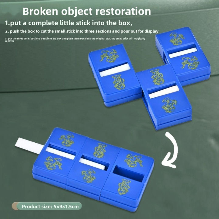 HEFEI Magic Purple Magic Box Mystery Trick Performance Magic Show Props ...