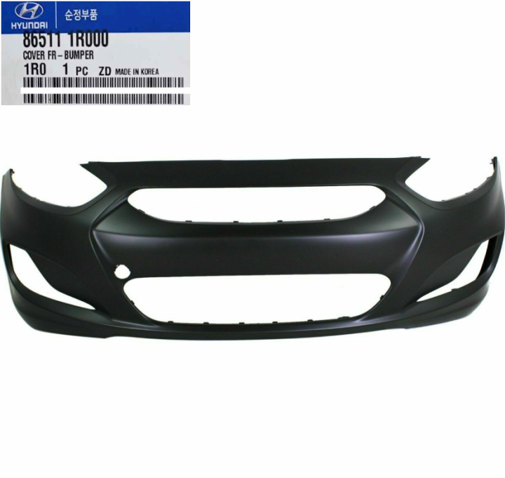 [ORIGINAL] 865111R000 COVER FRONT BUMPER HYUNDAI ACCENT 2011 / 86511 ⚠ ...