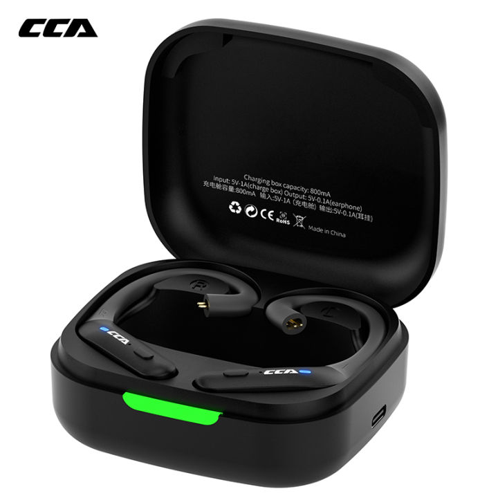 CCA BTX Wireless Earphones Ear Hook Module Bluetooth-Compatible 5.2 ...