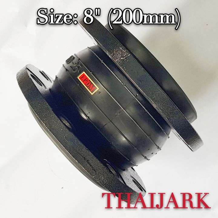 8” Single Bellow Flexible joint, Rubber Expansion Joint, Rubber Bellow ...