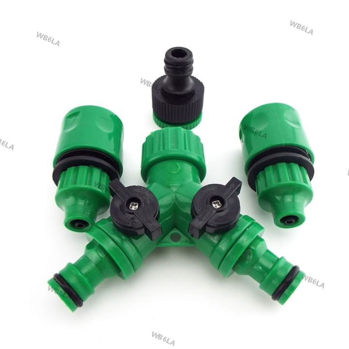 4/7mm 8/11mm water hose y Valve 4/7 Hose Quick Water tap Connectors ...