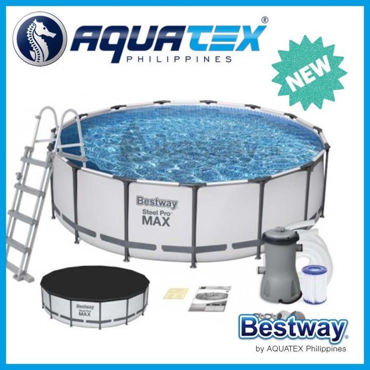 Bestway 56438 Steel Pool Pro MAX 4.57m x 1.22m / 15' x 48 inches ...