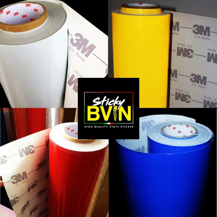 Printable {3M 610 Series} Reflective Sticker Vinyl | Lazada PH