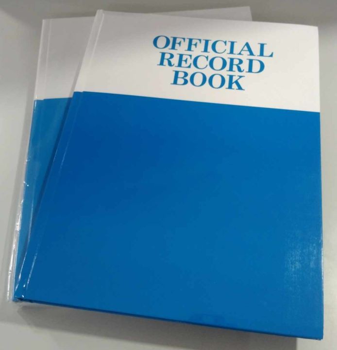 M.O OFFICE OFFICIAL Record Book ( Pages 300 and 500 ) sold per piece ...