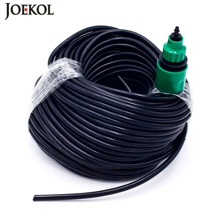 10/20/25/40 Meter 4/7mm Garden Water Hose with Quick Connector Micro ...