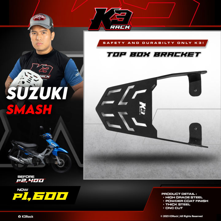 K3 Rack Bracket for SMASH | Lazada PH