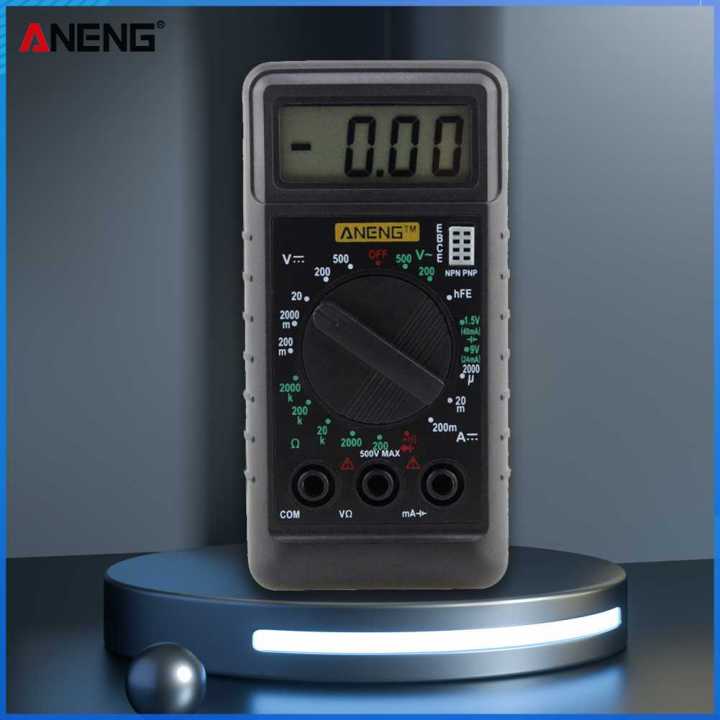 Mini Multimeter Tools AC/DC Ture RMS Portable Multimetro Tester High ...