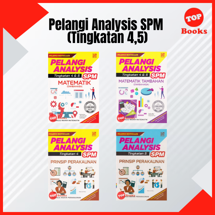 [TOPBOOKS Pelangi] Buku Latihan : Pelangi Analysis SPM (Tingkatan 4,5) | Lazada
