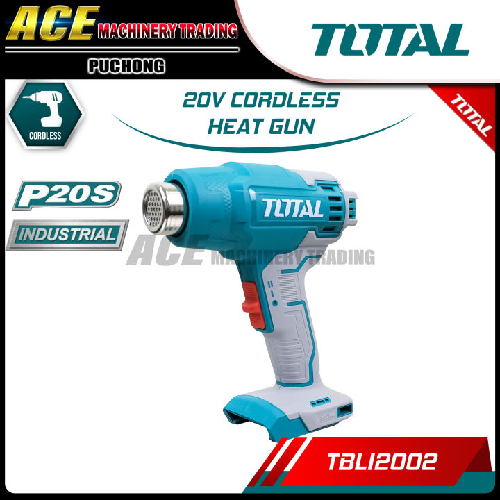 [ TOTAL ] 20V P20s Series Li-Ion Cordless Heat Gun - TBLI2002 | 6 ...