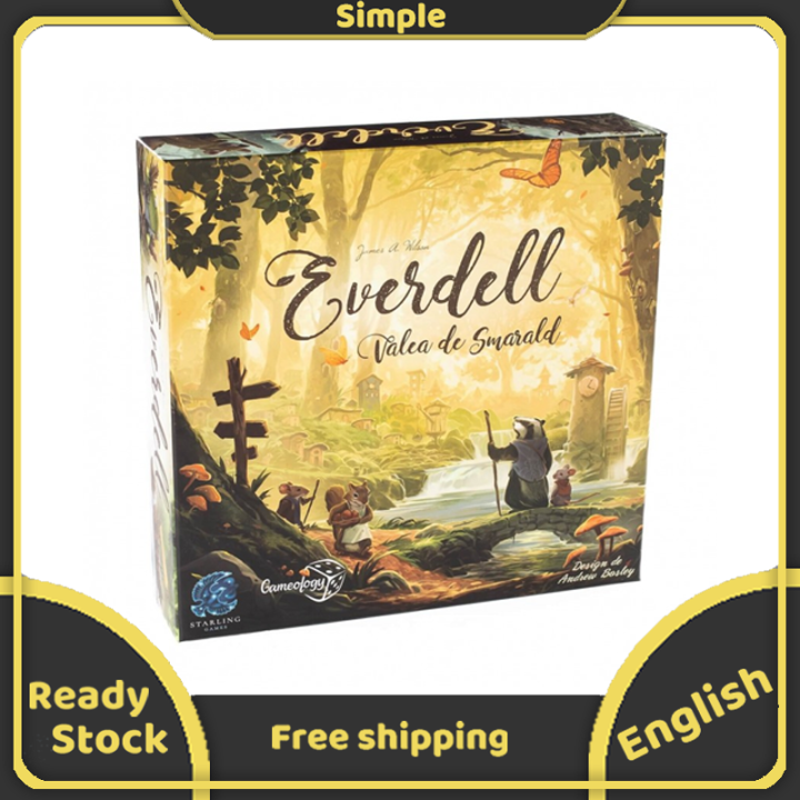 Everdell Board Game English Version Boutique Family Friend Party Board Game | Lazada