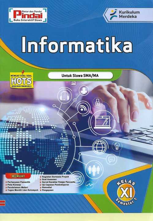 Buku LKS Informatika kurikulum Merdeka Kelas 11 SMA/MA Semester 1 | Lazada Indonesia