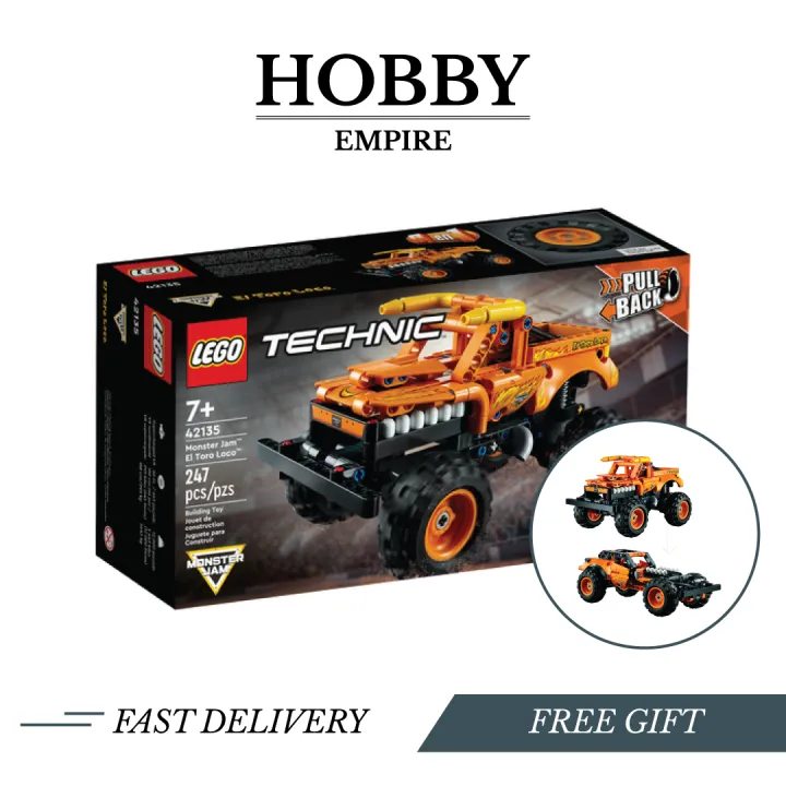 [HOBBY EMPIRE] LEGO Technic Monster Jam El Toro Loco (42135) *Original ...