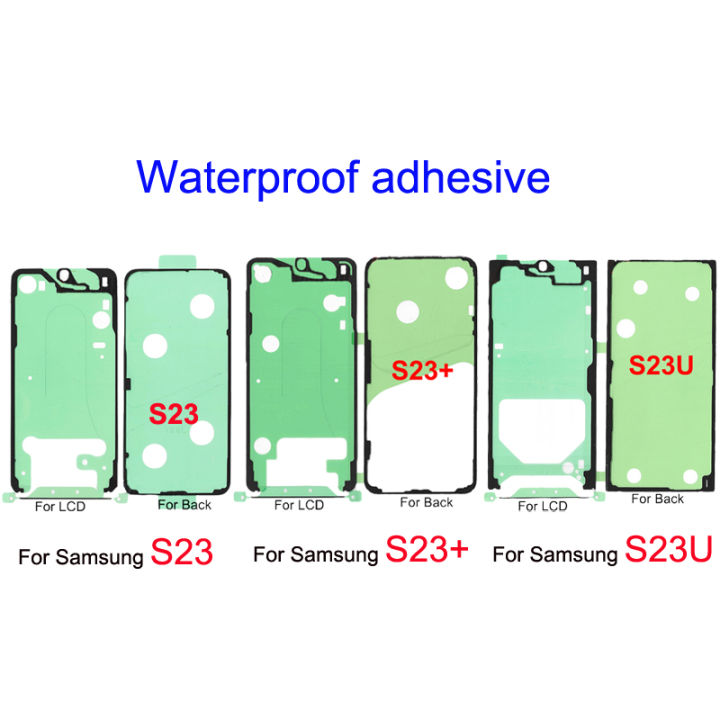 Waterproof Original Full Set Front LCD And Back Battery Cover Adhesive ...