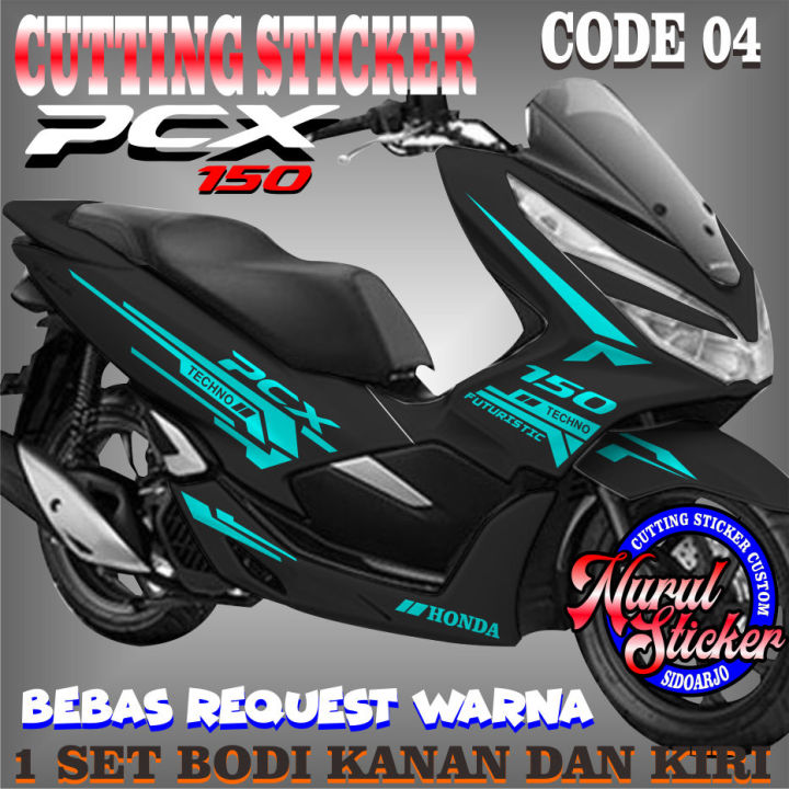 sticker pcx 150 custom | Lazada Indonesia