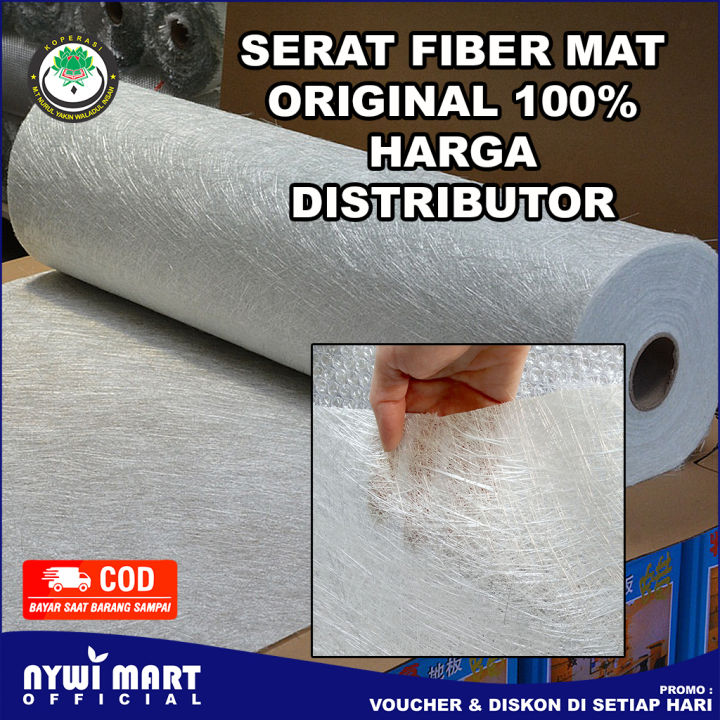TERMURAH ISI 5 KG Serat Fiber / Mat fiber / Waterproofing / Penambal ...