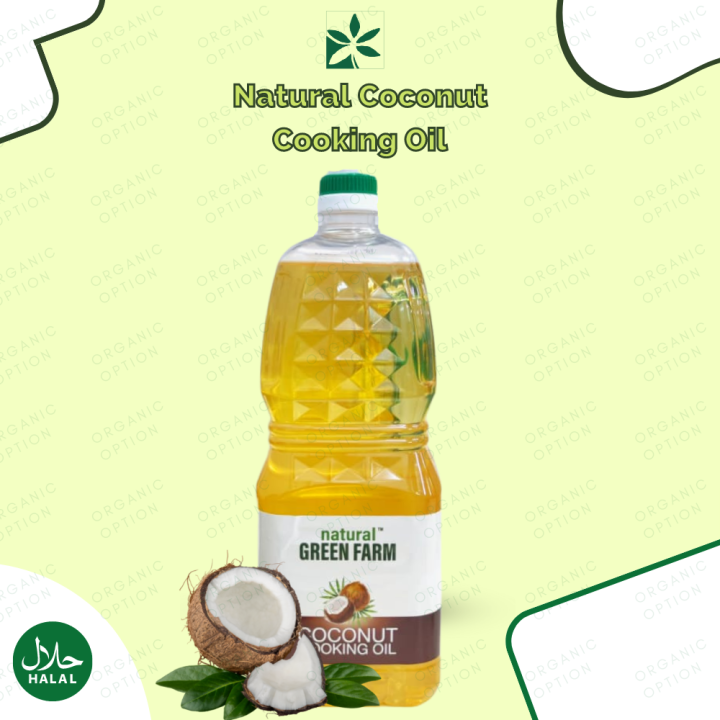 Natural Green Farm Coconut Cooking Oil | Lazada