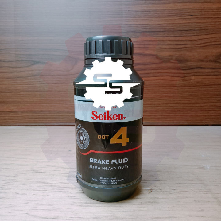 Minyak rem / BRAKE FLUID SEIKEN DOT- 4 300Ml Original SEIKEN | Lazada ...