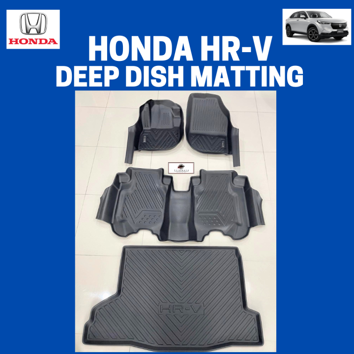 HONDA HR-V HRV 3rd Gen 2023-2024 5D Extended Premium Deep Dish Matting ...