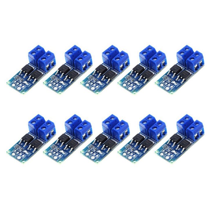 10PCS DC 5V-36V 15A(Max 30A) MOSFET MOS FET Trigger Switch Driver ...