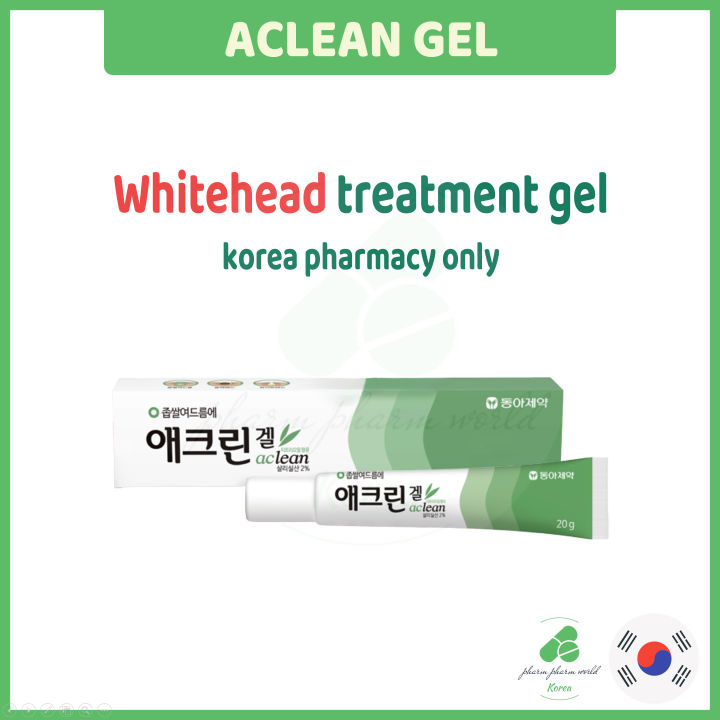 Aclean Gel Acne Treatment Red Acne Pimples Pustular Acne Whiteheads