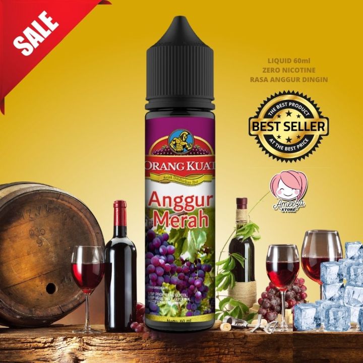 LIQUID ENAK ANGGUR MERAH DINGIN. | Lazada Indonesia