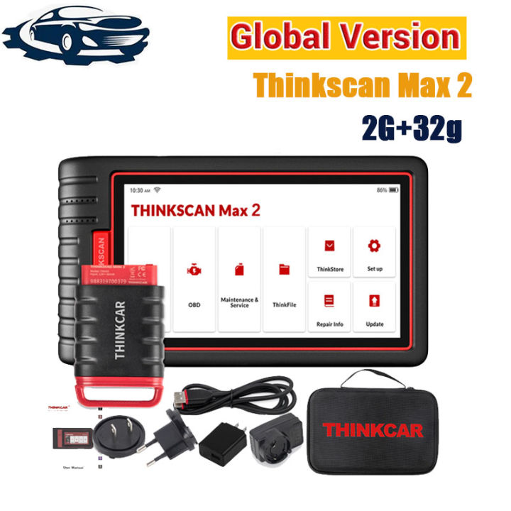 THINKCAR Thinktool ThinkScan Max 2 Full System Lifetime Free AF DPF ...