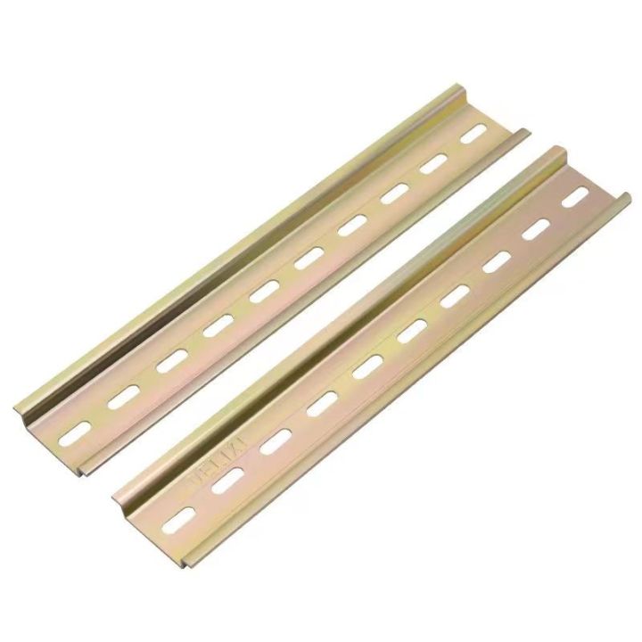 (COD)20/50cm grooved metal DIN fixed rail general circuit breaker rail ...