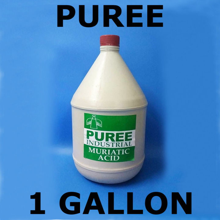 PUREE INDUSTRIAL MURIATIC ACID PURE GRADE ( 1 GALLON