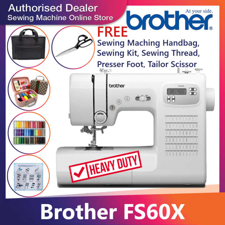 Ready stock brother fs60x heavy duty sewing machine (easy to use ...